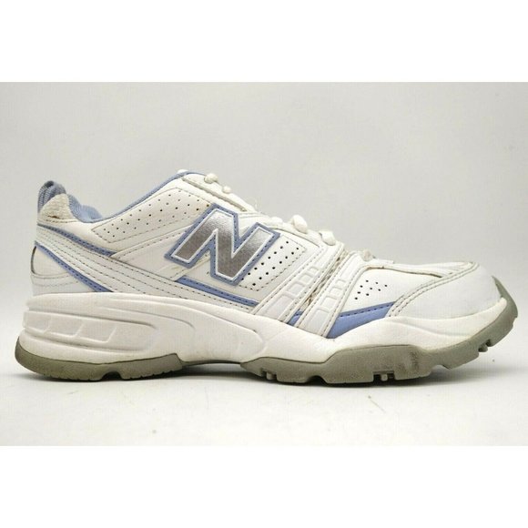 New Balance | Shoes | New Balance 49 White Leather Lace Up Athletic ...